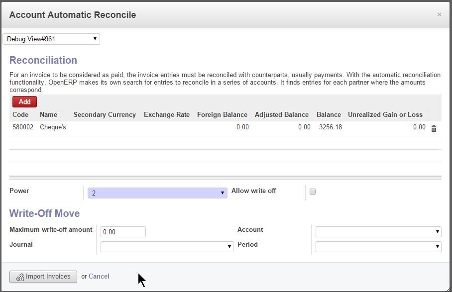 Automatic Reconciliation Accounting Finance Odoo Modules Products